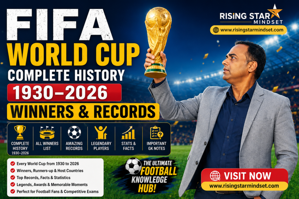 FIFA World Cup Complete History 1930–2026: Winners & Records